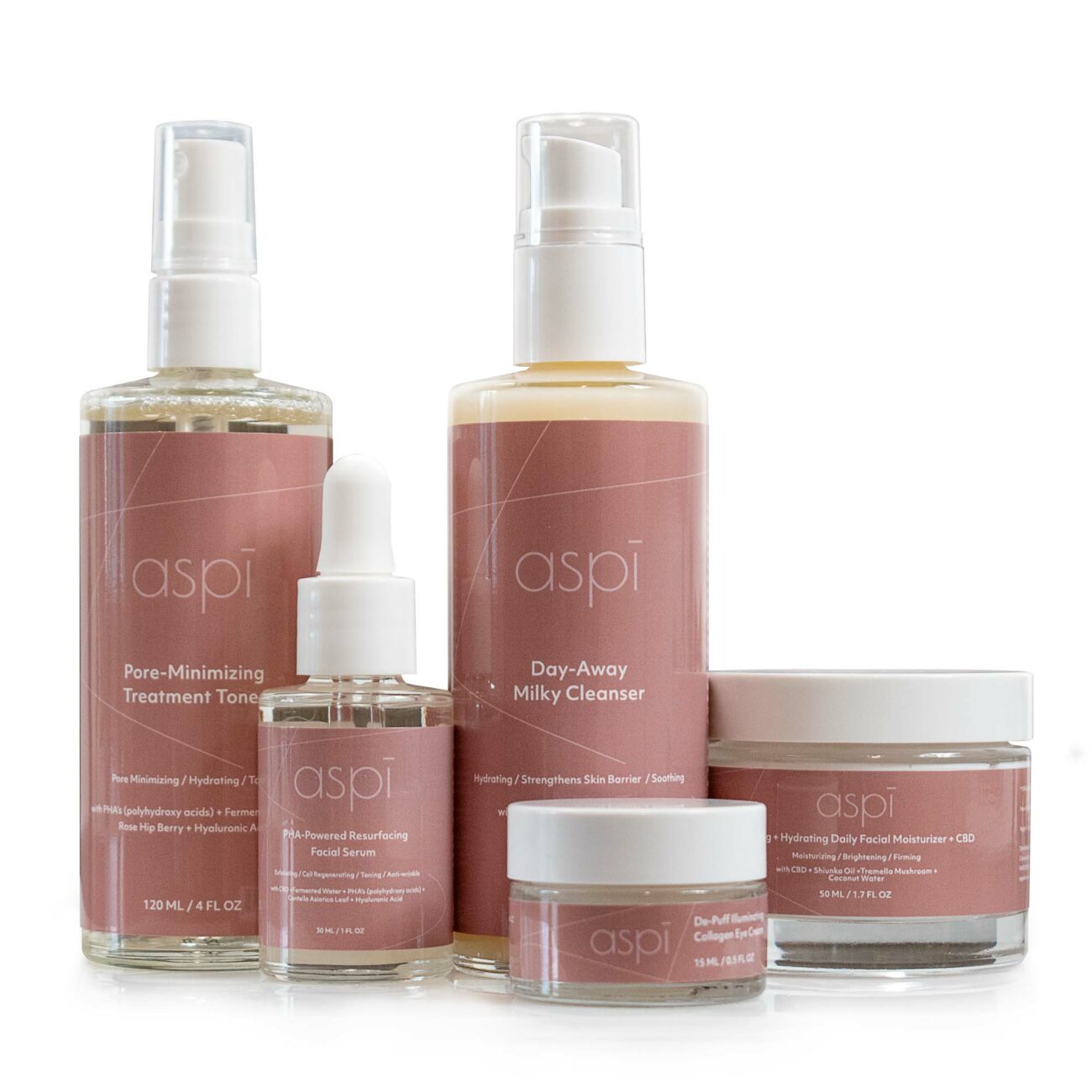 De Puff lluminating Collagen Eye Cream | Aspi | Luxury CBD Skincare