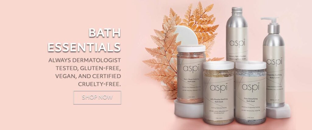 Welcome | Aspi | Luxury CBD + Healing Botanical Skincare