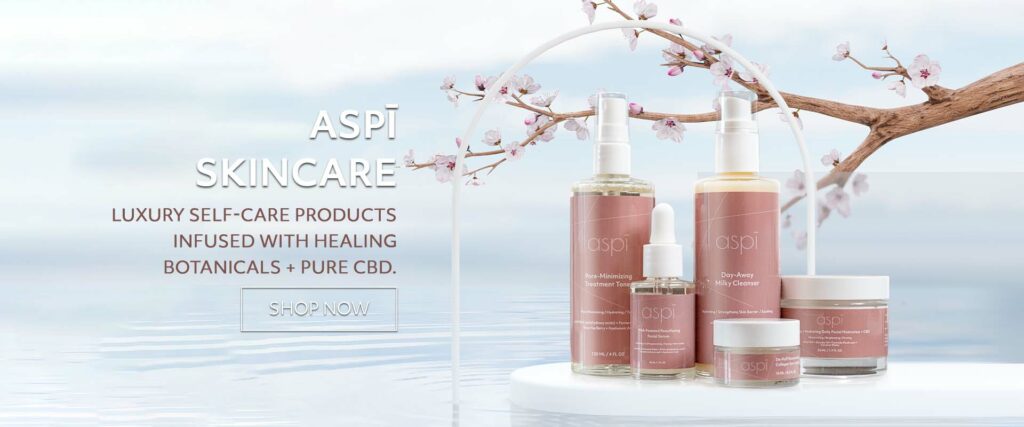 Welcome | Aspi | Luxury CBD + Healing Botanical Skincare
